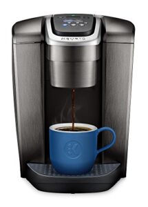 keurig k-elite coffee maker, single serve k-cup pod coffee brewer, with iced coffee capability, brushed slate