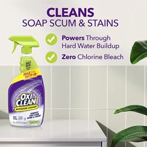 Kaboom Shower, Tub & Tile with the power of OxiClean Stainfighters, 32oz. Bathroom Cleaner