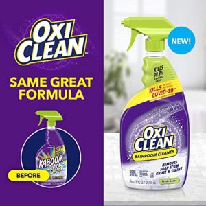 Kaboom Shower, Tub & Tile with the power of OxiClean Stainfighters, 32oz. Bathroom Cleaner