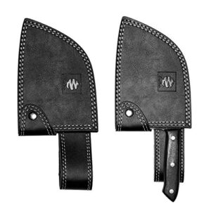 promaja knife’s pu sheath, 11.4 in long custom exclusive knife cover