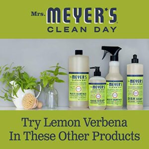 Mrs. Meyer's Room and Air Freshener Spray, Non-Aerosol Spray Bottle Infused with Essential Oils, Lemon Verbena, 8 fl. oz