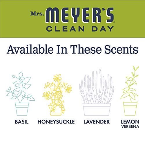 Mrs. Meyer's Room and Air Freshener Spray, Non-Aerosol Spray Bottle Infused with Essential Oils, Lemon Verbena, 8 fl. oz