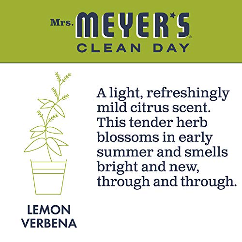 Mrs. Meyer's Room and Air Freshener Spray, Non-Aerosol Spray Bottle Infused with Essential Oils, Lemon Verbena, 8 fl. oz