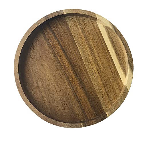 Paninluo Lazy Susan Organizer - 10 Inch Wooden Lazy Susan for Table Keep Space Organized and Nice,Lazy Susan Turntable for Cabinet、Countertop、Pantry、Spice Rack