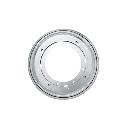 Geesatis 9 inch Lazy Susan Rotating Swivel Bearing Plate Turntable Swivel Heavy Duty Ball Bearing Lazy Susan, 1 Pcs, Silver