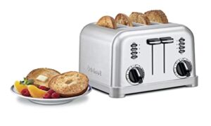 Cuisinart CPT-180P1 Metal Classic 4-Slice Toaster, Brushed Stainless