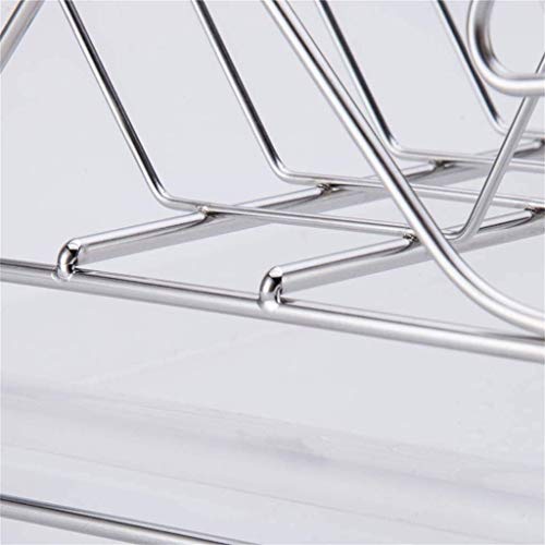 SDGH Stainless Steel Dish Rack - Drain Rack Tableware Dishes Storage Rack Kitchen Rack