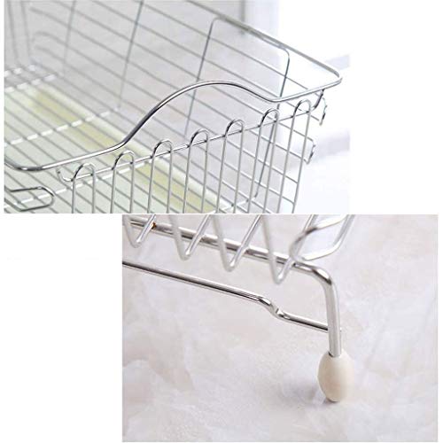 SDGH Stainless Steel Drain Rack - Drain Basket Dish Storage Rack Rack Kitchen