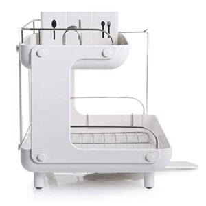 sdgh double dish rack – kitchen sink drain rack tableware dish rack