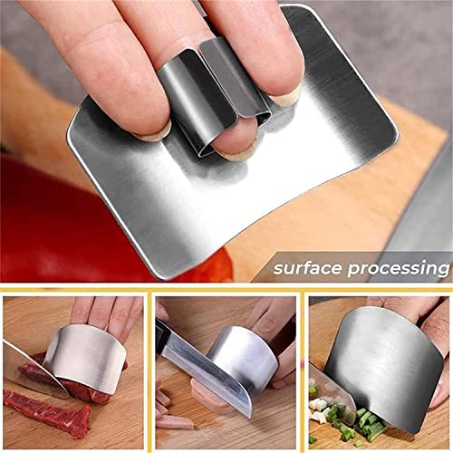 Finetaur Finger Guard, Finetaur-1, (2Pcs) Finetaur Stainless Steel Finger Protector (2Pcs)