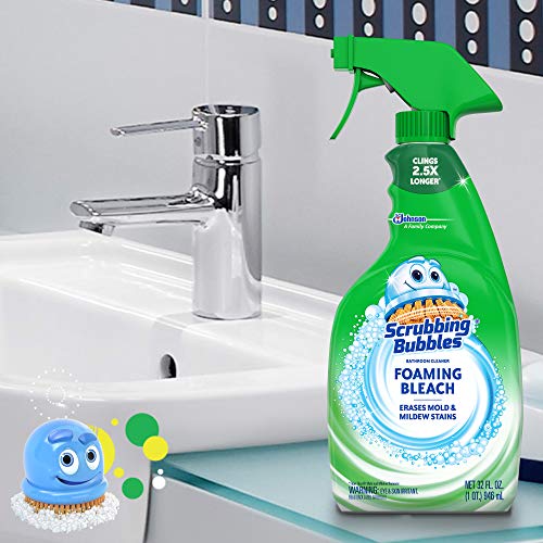 Scrubbing Bubbles, Foaming Bleach Bathroom Cleaner, 32 oz