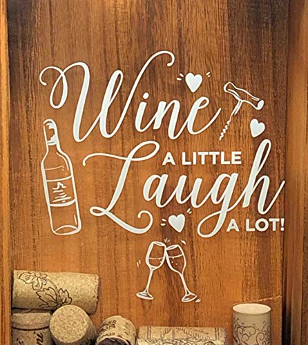 Wine Cork & Beer Cap Holder Shadow Box, Wall Mounted or Free Standing, Wine & Bar Decor for Him & Her, Rustic Stained Wood, 11" x 13"