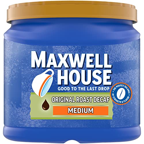 Maxwell House Decaf Original Medium Roast Ground Coffee (29.3 oz Canister)