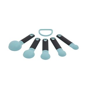 KitchenAid Measuring Spoons, Set Of 5, Aqua Sky