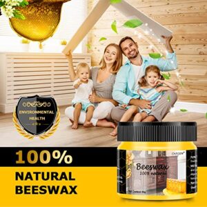 CARGEN 3 PCS Wood Seasoning Beewax Natural Beewax Traditional Wood Wax Multipurpose Beeswax Furniture Polish for Wood Polish Furniture Care