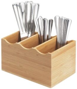 cal-mil 1244 bamboo flatware display