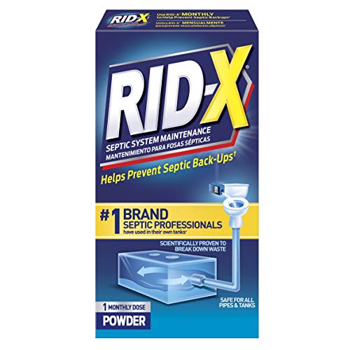 RID-X Septic Treatment, 1 Month Supply Of Powder, 9.8 oz