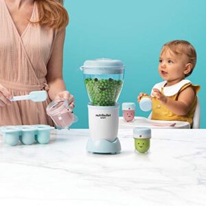 NutriBullet NBY-50100 Baby Complete Food-Making System, 32-Oz, Blue