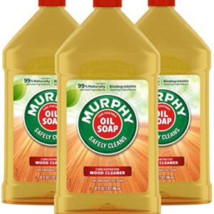 Murphy Oil Soap Wood Cleaner, Original, 32 Ounce, 3 Pack