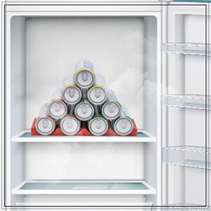 OASISWORKS Silicone Can and Bottle Organizer | Kitchen & Refrigerator Organizer for Beer Cans, Soda Cans, Wine Bottles | Silicone Wine Bottle Rack | 2 Pack