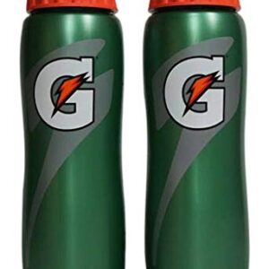 Gatorade 32 Oz Squeeze Water Sports Bottle - Pack of 2 - New Easy Grip Design