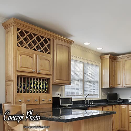 American Pro Décor 14-Bottle Trimmable Wine Rack Lattice Panel Inserts in Unfinished Solid North American Hard Maple