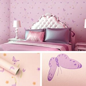 Yifely Purple Butterfly Peel & Stick Shelf Drawer Liner PVC Nightstands Study Desk Tabletop Protective Paper 17.8 Inch by 9.8 Feet