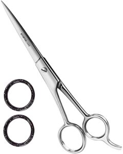 utopia care hair cutting and hairdressing scissors 6.5 inch, premium stainless steel shears with smooth razor & sharp edge blades, for salons, professional barbers, men & women, kids, adults, & pets