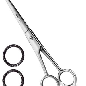 Utopia Care Hair Cutting and Hairdressing Scissors 6.5 Inch, Premium Stainless Steel shears with smooth Razor & Sharp Edge Blades, for Salons, Professional Barbers, Men & Women, Kids, Adults, & Pets