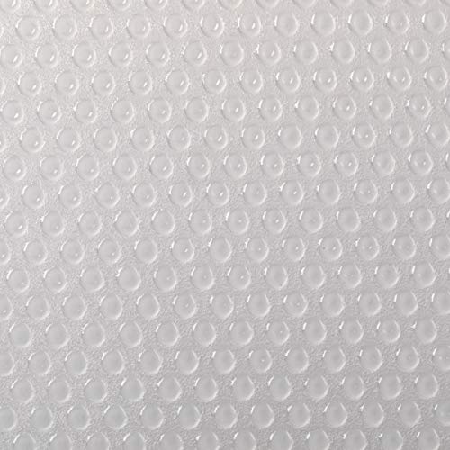 Duck 285778 Clear Classic EasyLiner Shelf Liner, 20 in x 24 ft, 2 Rolls, White, 79 sq