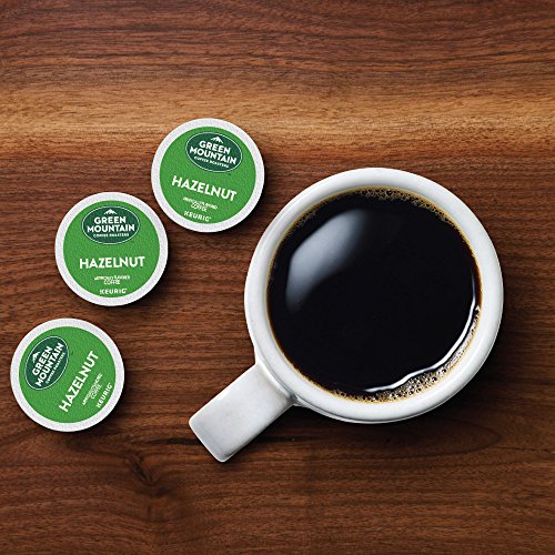 Green Mountain Coffee Hazelnut Keurig Single-Serve K-Cup Pods, Light Roast Coffee, 32 Count