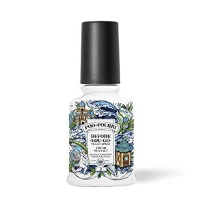 poo-pourri before-you- go toilet spray, 2 fl oz (pack of 1), fresh sea salt