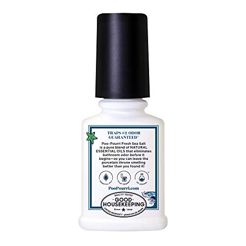 Poo-Pourri Before-You- go Toilet Spray, 2 Fl Oz (Pack of 1), Fresh Sea Salt