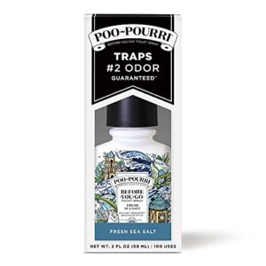 Poo-Pourri Before-You- go Toilet Spray, 2 Fl Oz (Pack of 1), Fresh Sea Salt