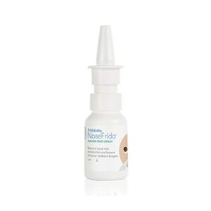 NoseFrida Saline Spray by Frida Baby Saline Nasal Spray To Soften Nasal Passages For Use Before NoseFrida The SnotSucker (0.68 FL OZ)