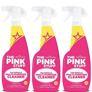 stardrops – the pink stuff – the miracle multi-purpose cleaning spray 750ml 3-pack bundle (3 multi-purpose spray)