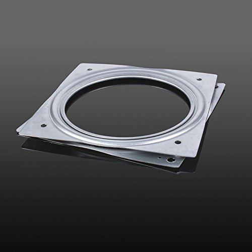 6 inch square metal rotating turntable TV table turntable bearing turntable.