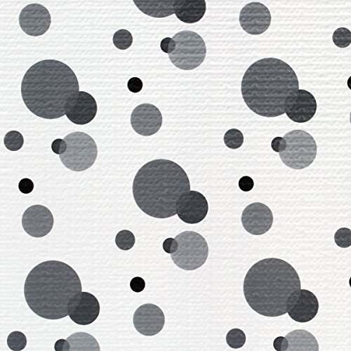 Duck Smooth Top EasyLiner, 20-inch x 6 Feet, Grey Polka Dot