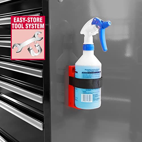 Torin AMTO100TR Tool Storage Organizer: Magnetic Can/Container Holder with Adjustable Strap