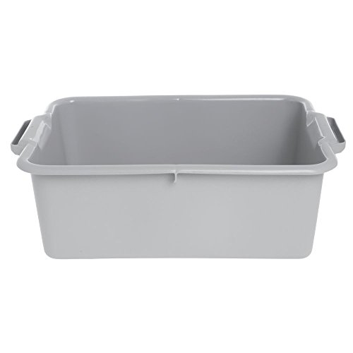 Vollrath 52661 20 x 15 x 7 Heavy Duty Gray Single Compartment Dish Box