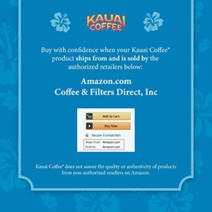 Kauai Coffee Single-Serve Pods, Na Pali Coast Dark Roast – Arabica Coffee from Hawaii’s Largest Coffee Grower, Compatible with Keurig K-Cup Brewers - 12 Count