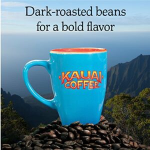 Kauai Coffee Single-Serve Pods, Na Pali Coast Dark Roast – Arabica Coffee from Hawaii’s Largest Coffee Grower, Compatible with Keurig K-Cup Brewers - 12 Count