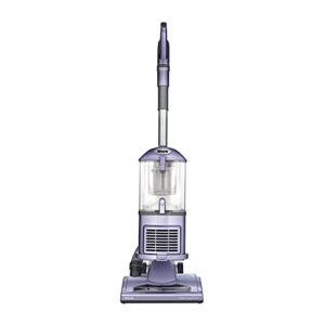 shark nv352 navigator lift away upright vacuum with wide upholstery and crevice tools, lavender