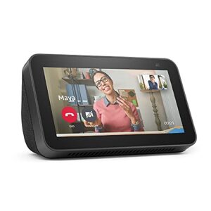 echo show 5 (2nd gen, 2021 release) | smart display with alexa and 2 mp camera | charcoal