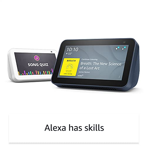 Echo Show 5 (2nd Gen, 2021 release) | Smart display with Alexa and 2 MP camera | Charcoal