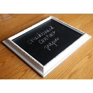 Home-it Self Adhesive CHALKBOARD, Shelf Liner, Contact Paper, 18 by 16 Inch, 2 Pack