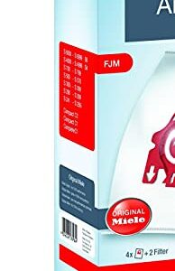 Miele AirClean 3D FJM Vacuum Cleaner Bags, 4 pack