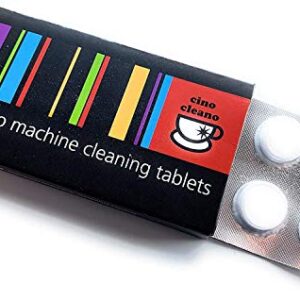 Cino Cleano Espresso Machine Cleaning Tablets (8 Count (Pack of 1))