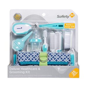 safety 1st deluxe 25-piece baby healthcare and grooming kit (arctic blue)