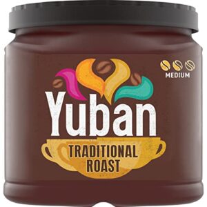 yuban traditional medium roast ground coffee (31 oz canister)